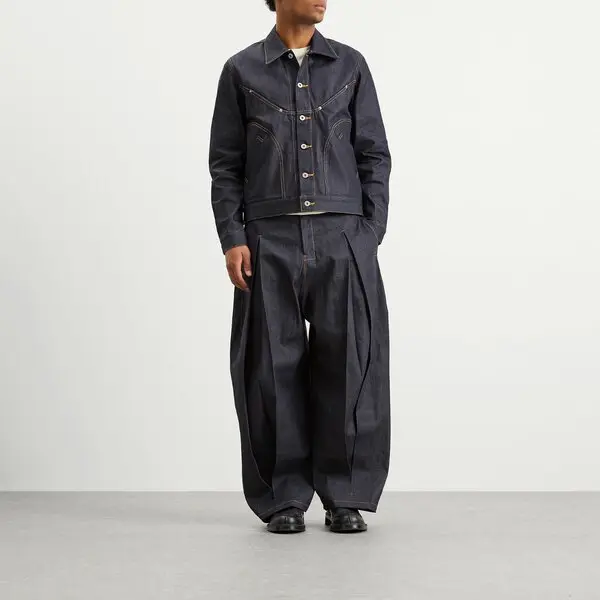 Sage Nation Jiji Denim Jacket - Raw Denim | Editorialist